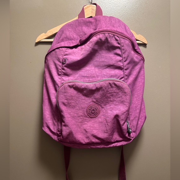 Kipling | Bags | Kipling Challenger 2 Small Grape Juice Nylon Backpack ...